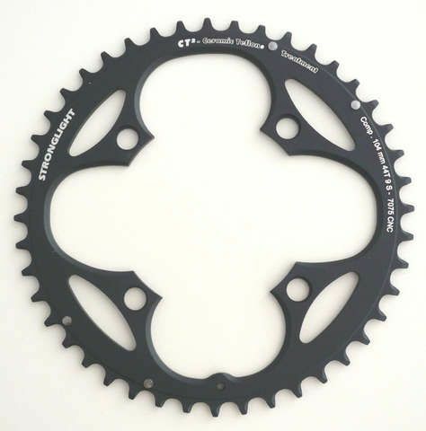 Stronglight CT 2 Kettenblatt 44 Z | schwarz | 15465